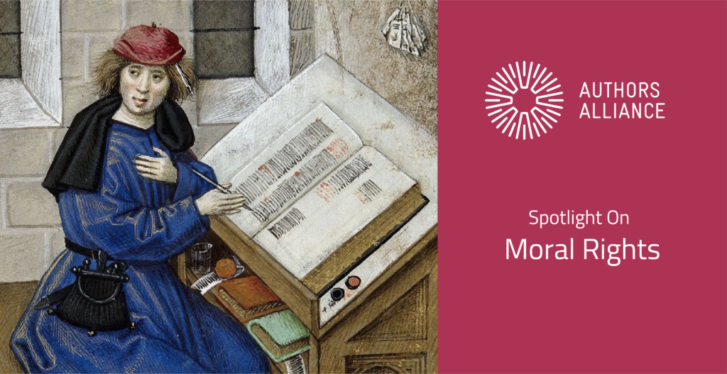 U.S. Copyright Office Releases Report on Moral Rights – Authors Alliance